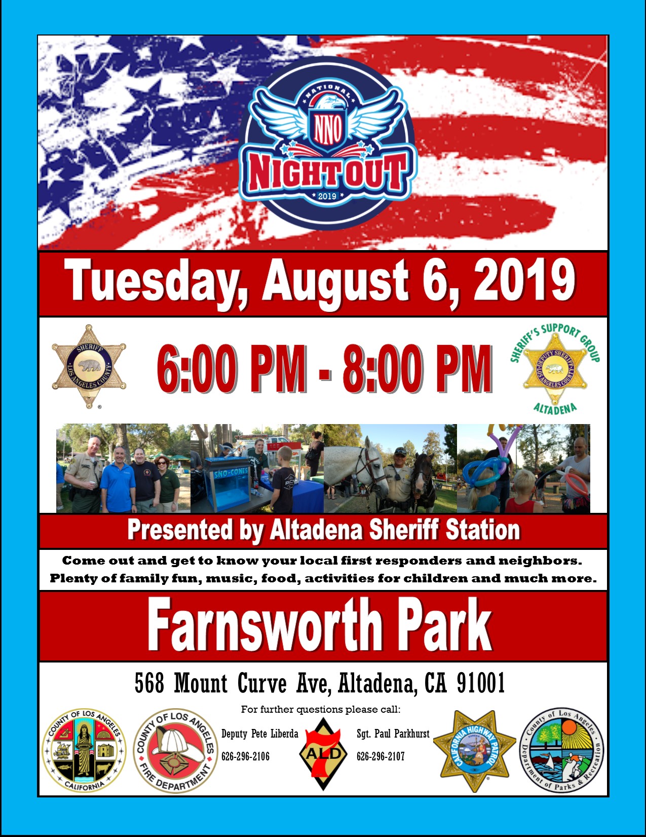 National Night Out « Altadena Town Council